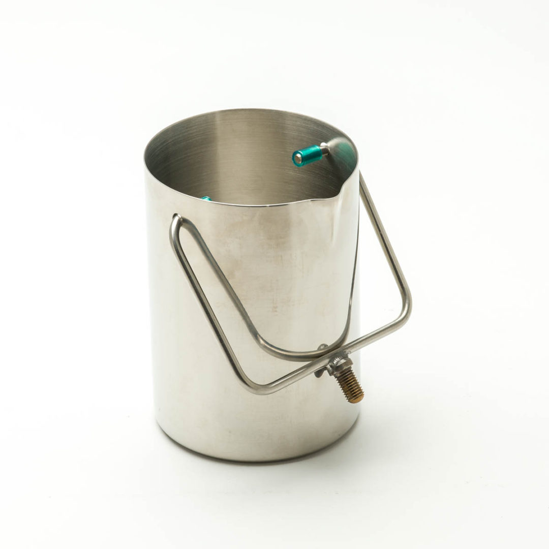 1L Stainless Steel Container for Handles | EM Supplies