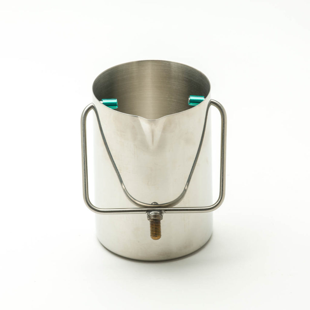 1L Stainless Steel Container for Handles | EM Supplies