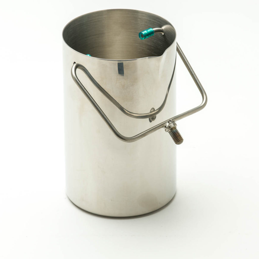 Extra Large Stainless Steel Container for Handles | EM Supplies