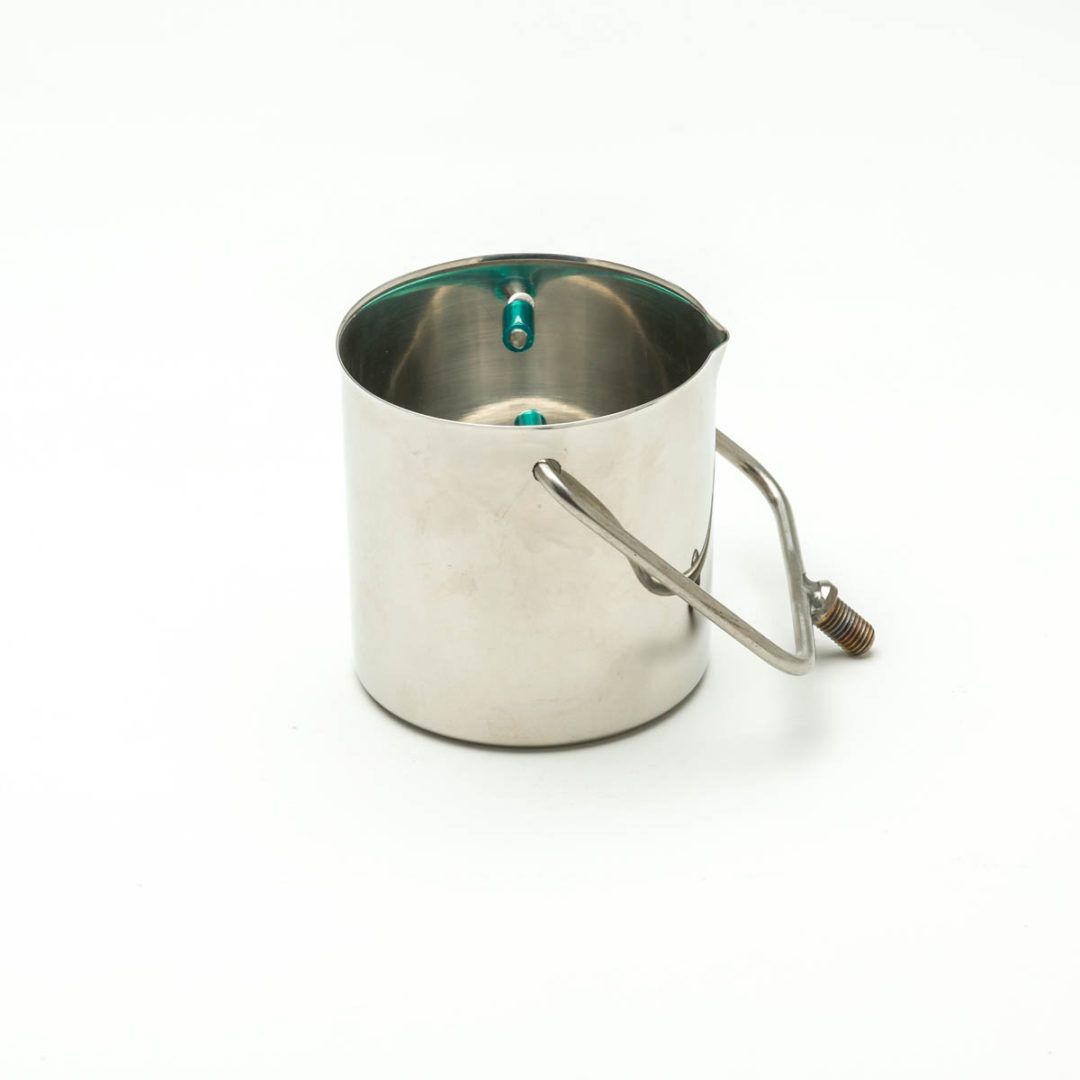 Small Stainless Steel Container for Handles | EM Supplies
