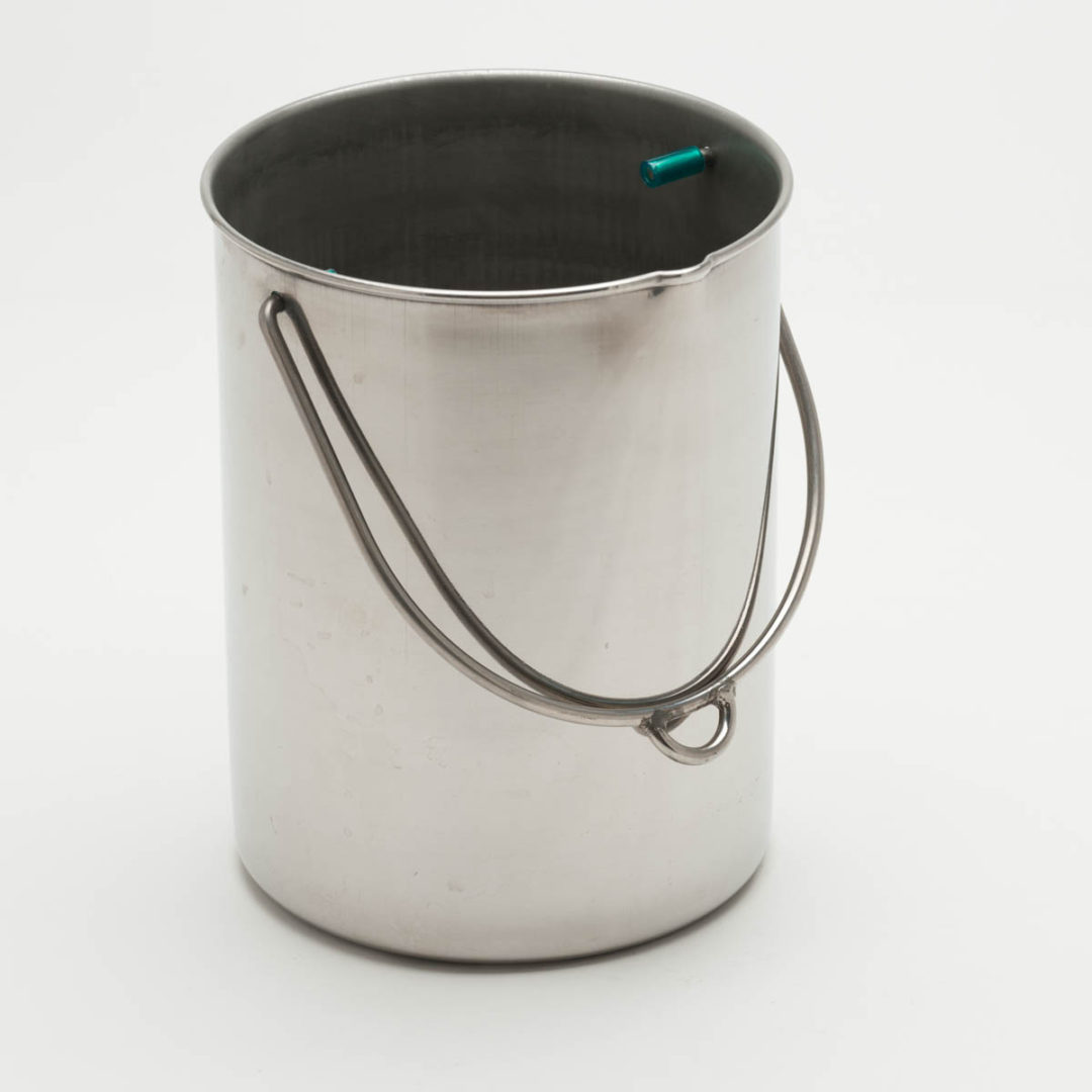 3L Stainless Steel Container for Rope | EM Supplies