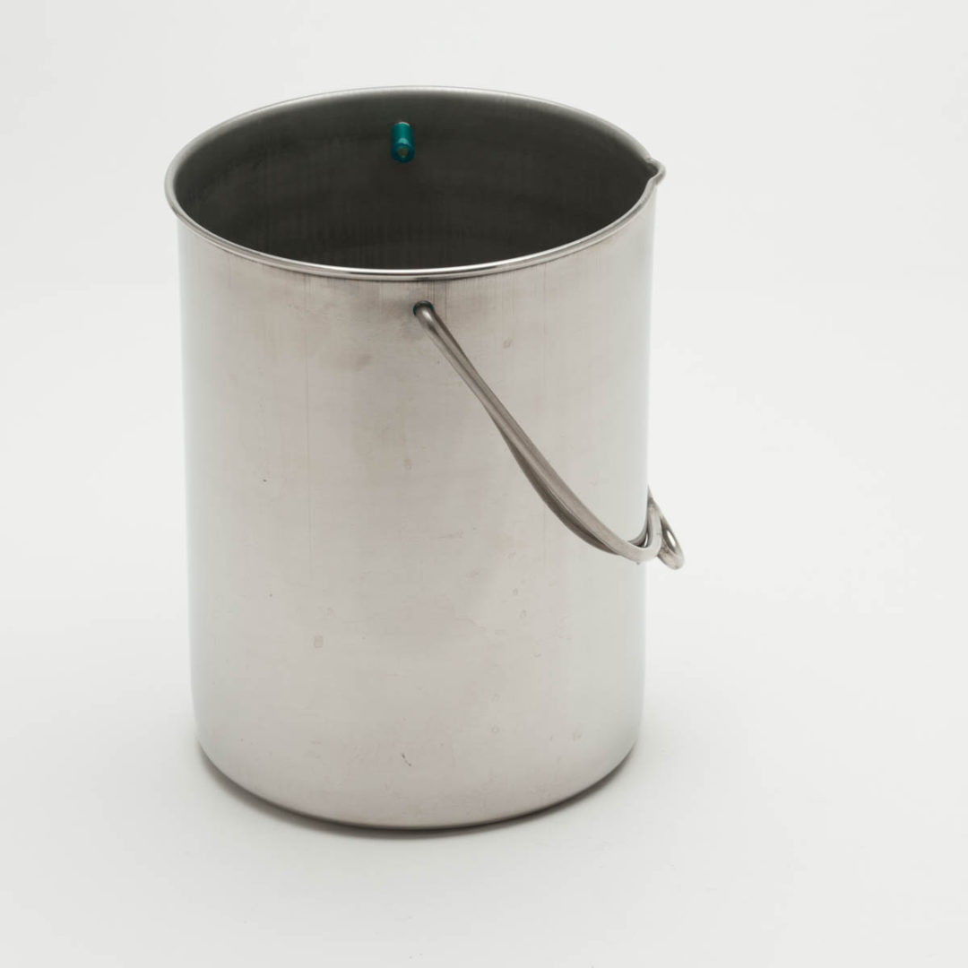 3L Stainless Steel Container for Rope | EM Supplies