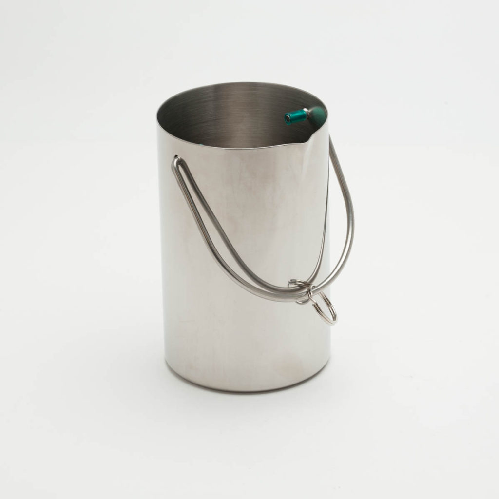 Extra Large Stainless Steel Container for Rope | EM Supplies