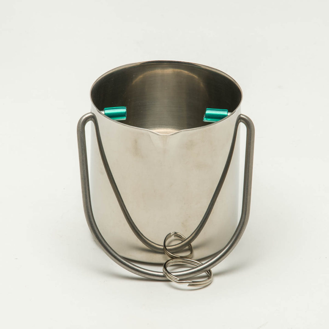 Small Stainless Steel Container for Rope | EM Supplies