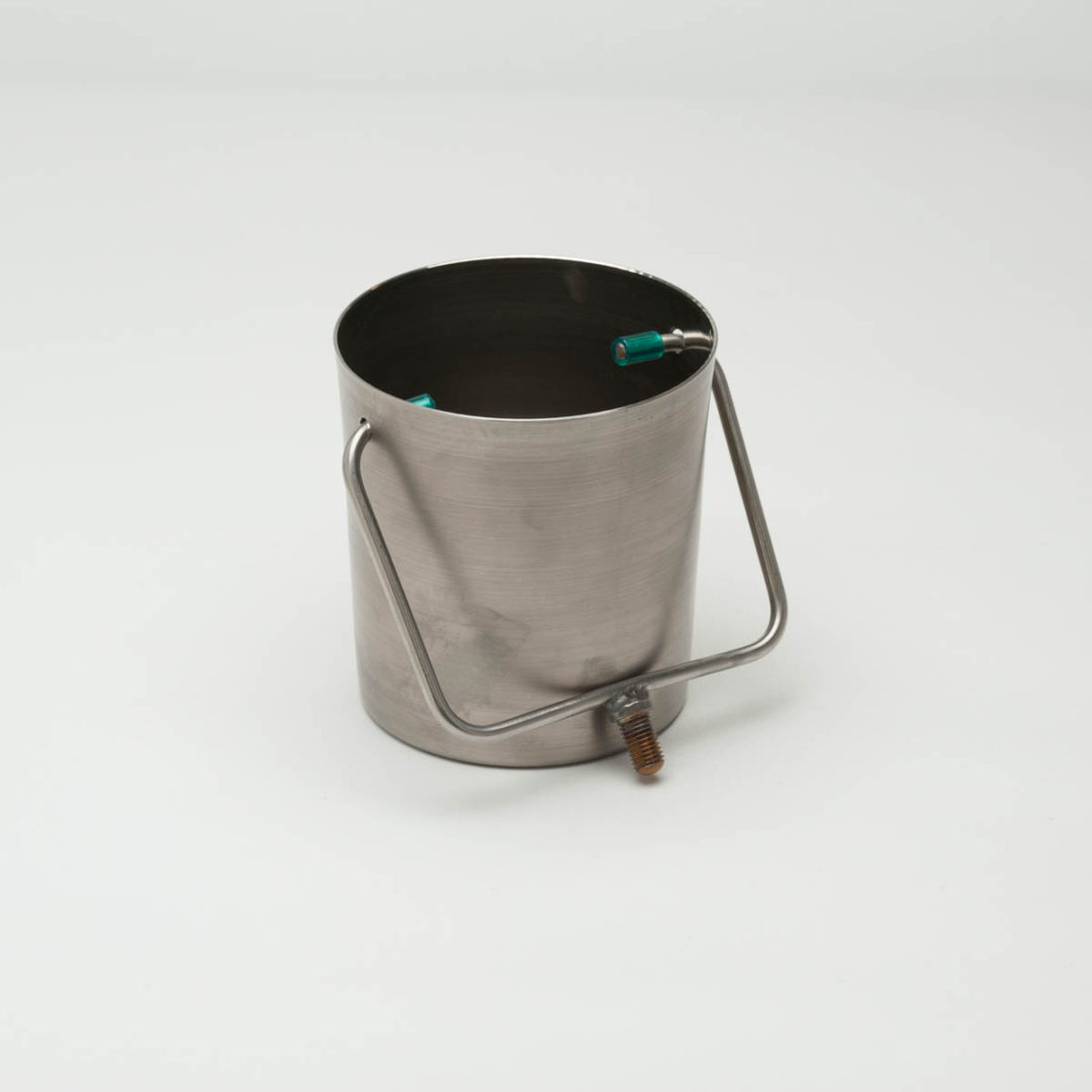 Standard Stainless Steel Container for Handles | EM Supplies