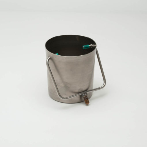 Standard Stainless Steel Container for Handles | EM Supplies